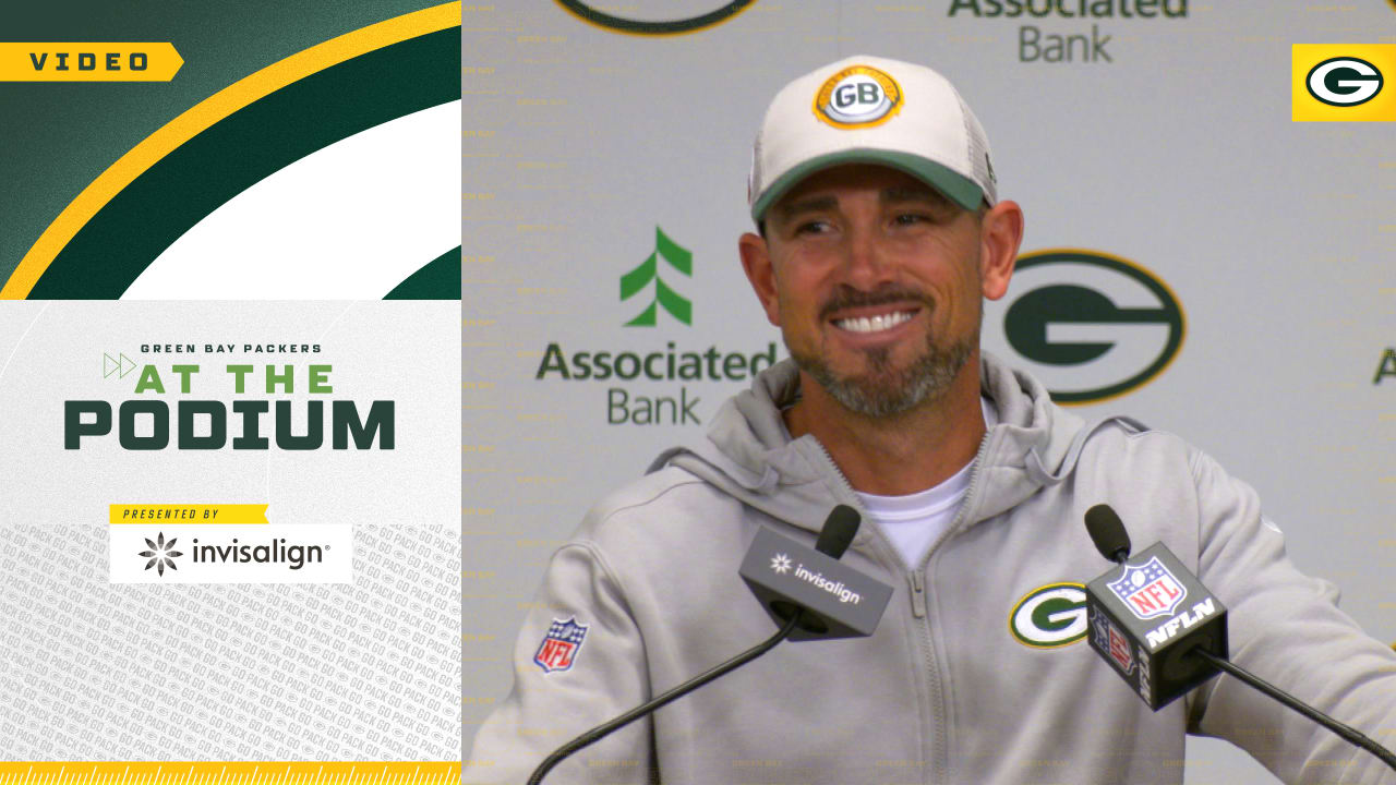 Matt LaFleur enjoys seeing intensity from skill-position players