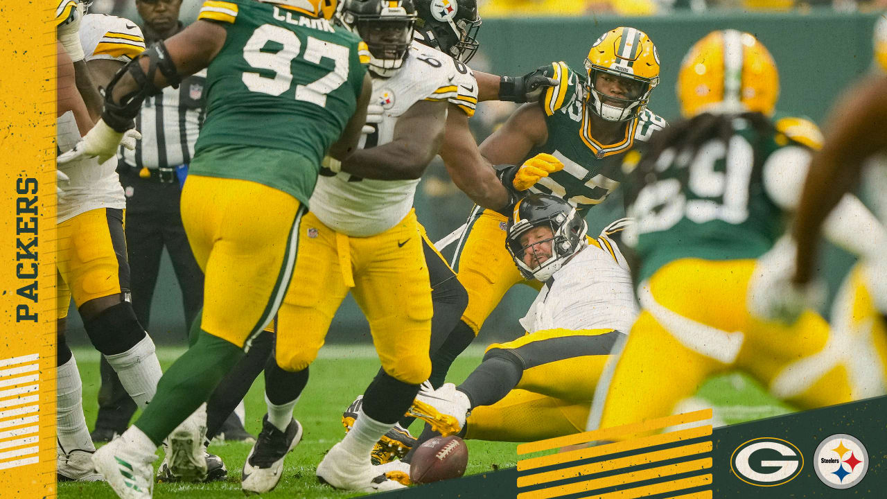 FUMBLE! Kingsley Keke's strip-sack results in turnover | Packers vs ...