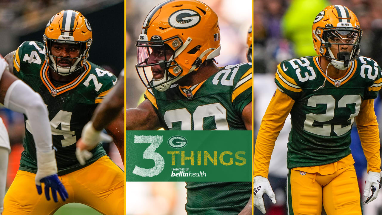 Three Things: Pocket protection, stay the course, and Jaire Alexander