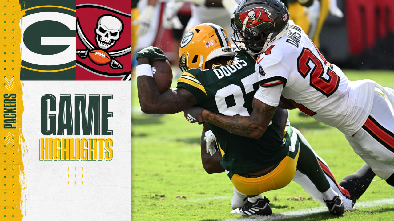 Romeo Doubs catches first NFL TD | Packers vs. Buccaneers Romeo Doubs catches first NFL TD | Packers vs. Buccaneers