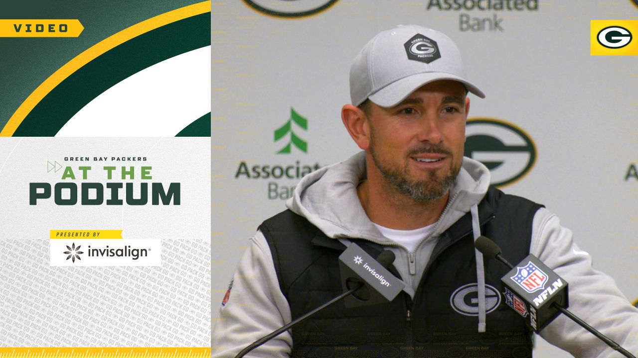 Matt LaFleur on Luke Musgrave: 'It's fun to coach a guy like that'