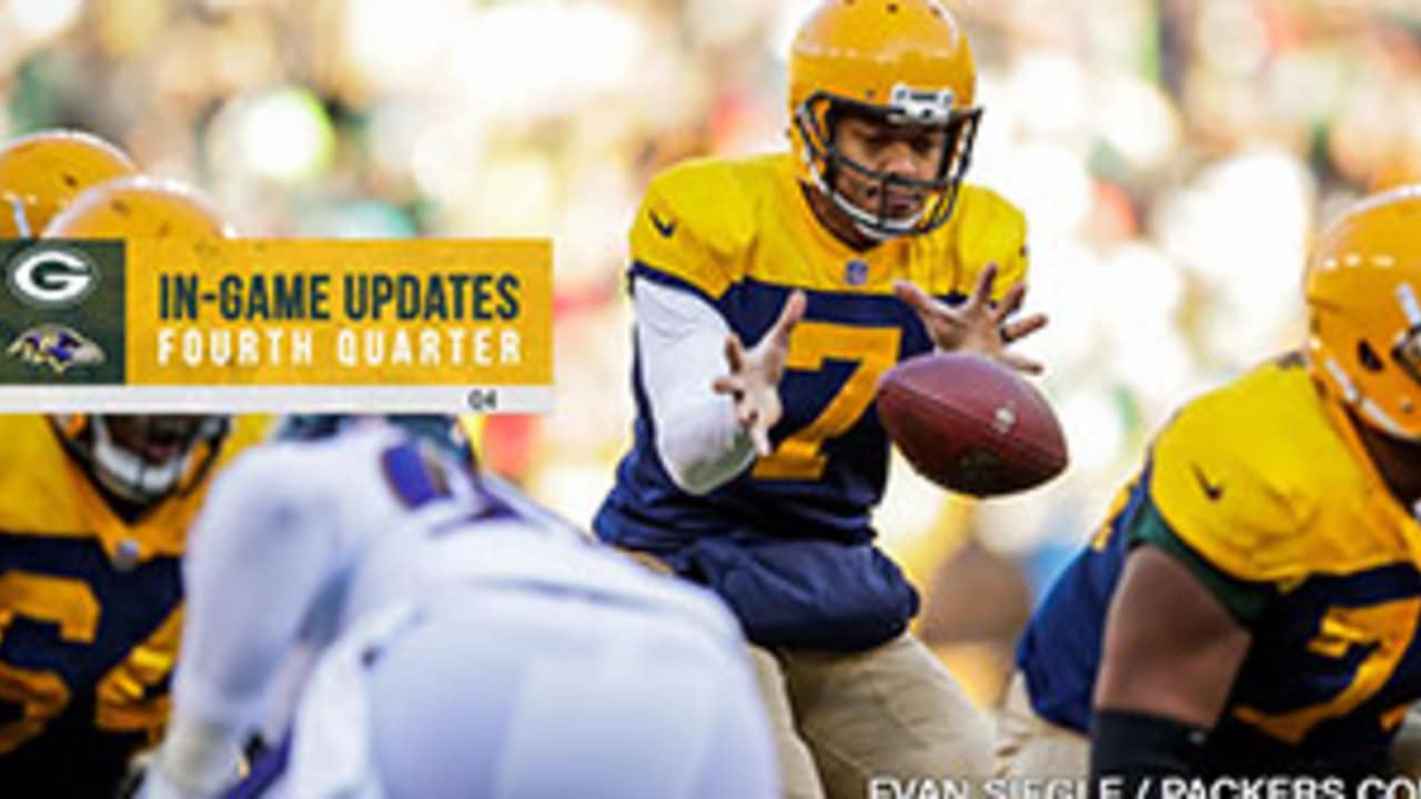 Packers fall to Ravens, 23-0