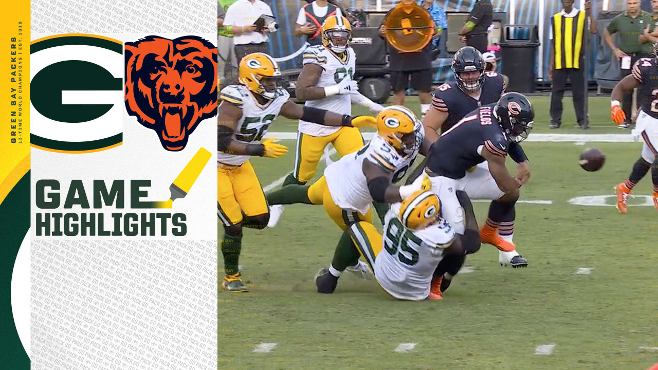 Kenny Clark & Devonte Wyatt force Fields to fumble, Douglas recovers ...