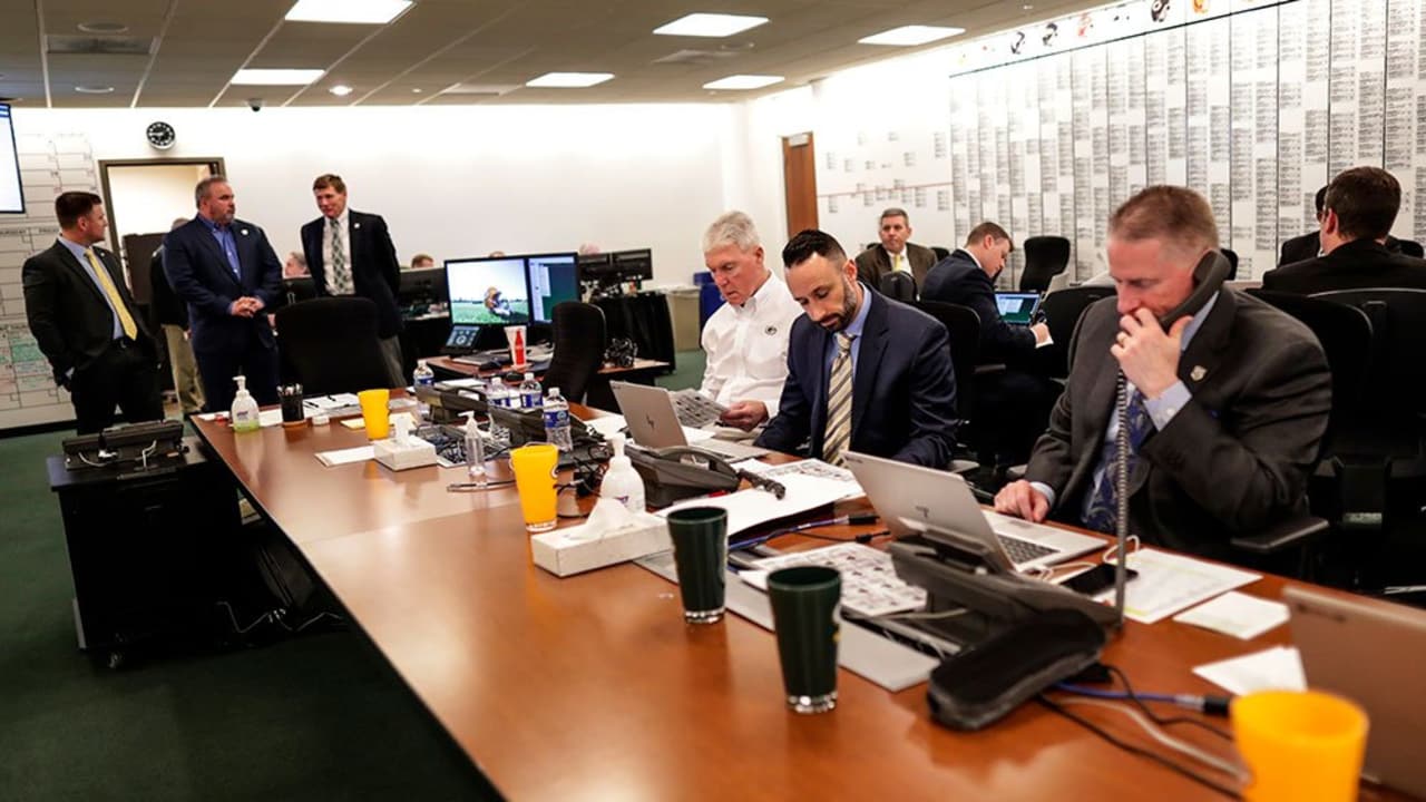 Photos: Inside the Packers Draft Room