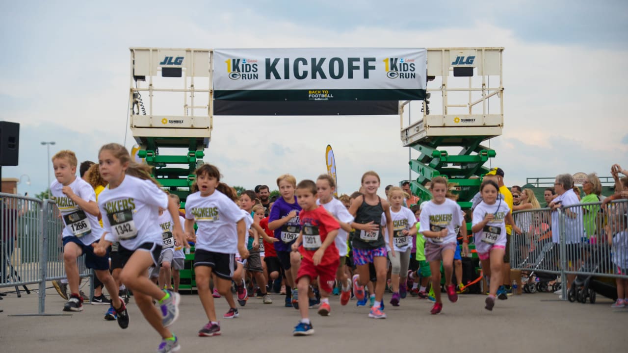 Photos: Packers 1K Kids Run