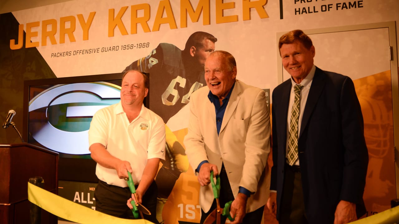 Packers Hall of Fame unveils new Jerry Kramer exhibit
