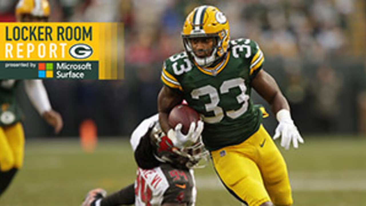Packers' rookie running backs come through in the clutch