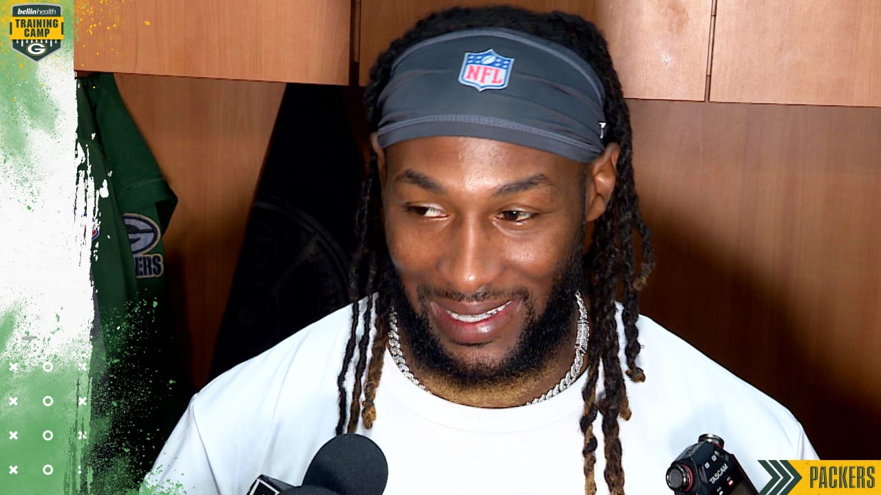 Aaron Jones breaks down early battles between offense and defense