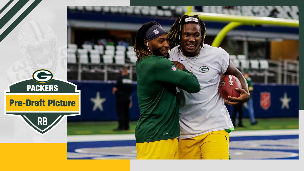 Dynamic duo at RB entering fourth year as major pieces for Packers