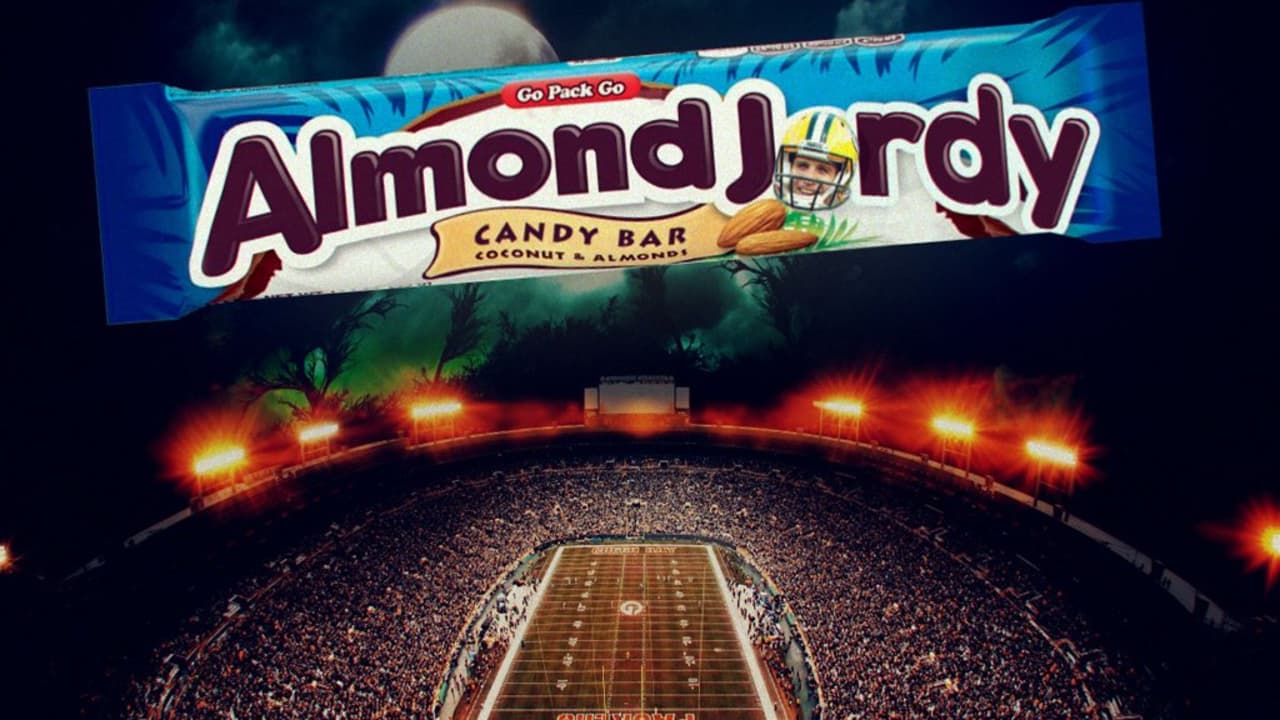 Packers candy bars for Halloween