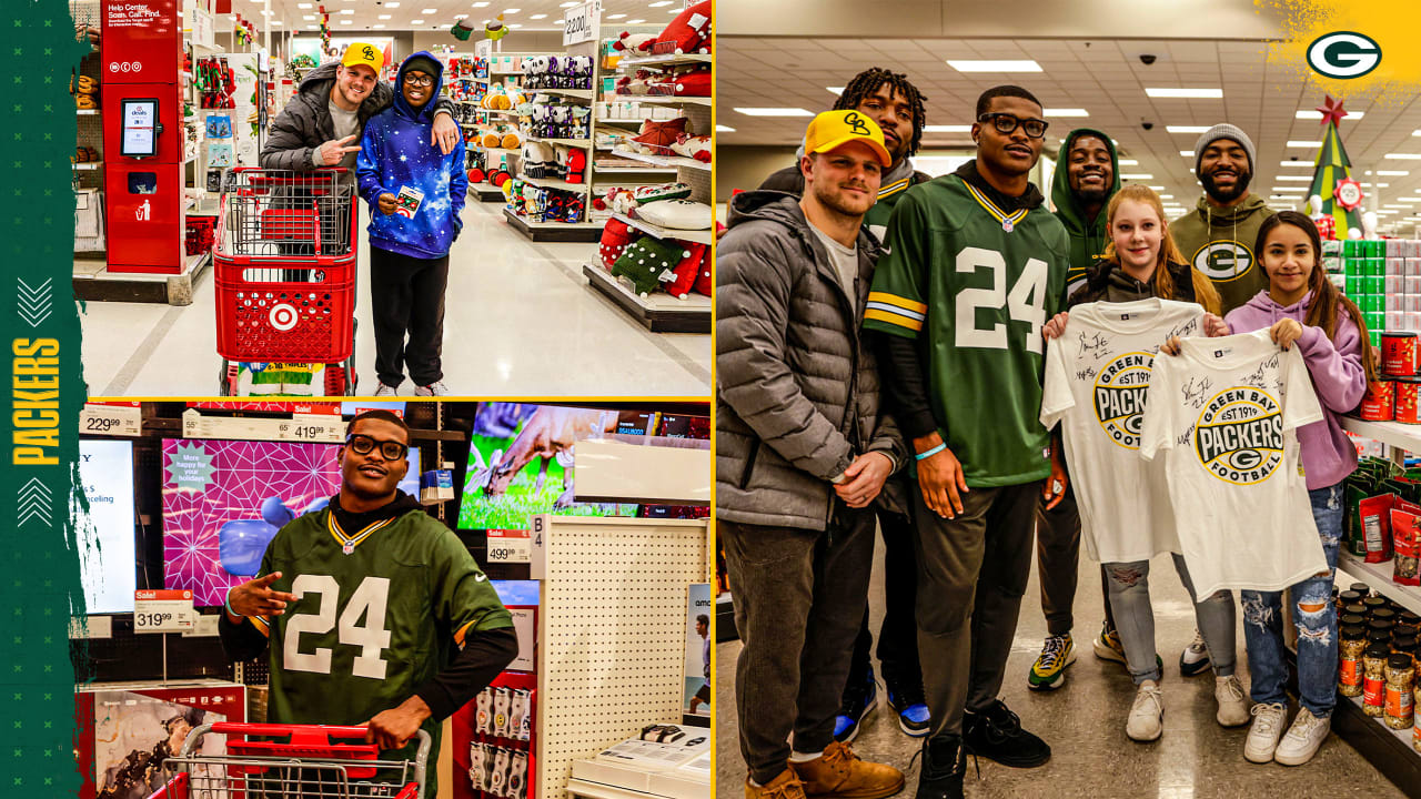 Photos: Tariq Carpenter and teammates host shopping spree for Boys and ...