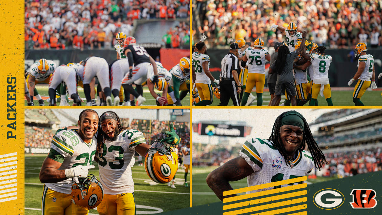Photos: The Packers' game-winning kick and ensuing celebration