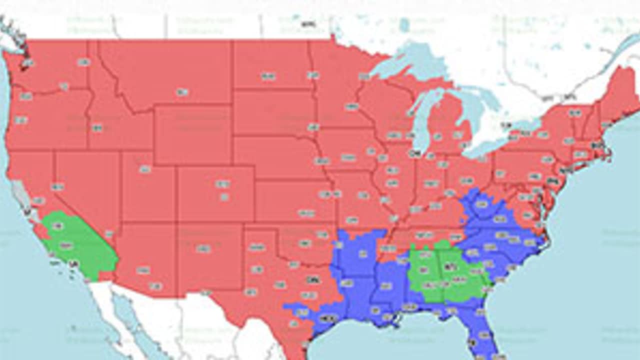 TV map: Where to watch Packers-Seahawks
