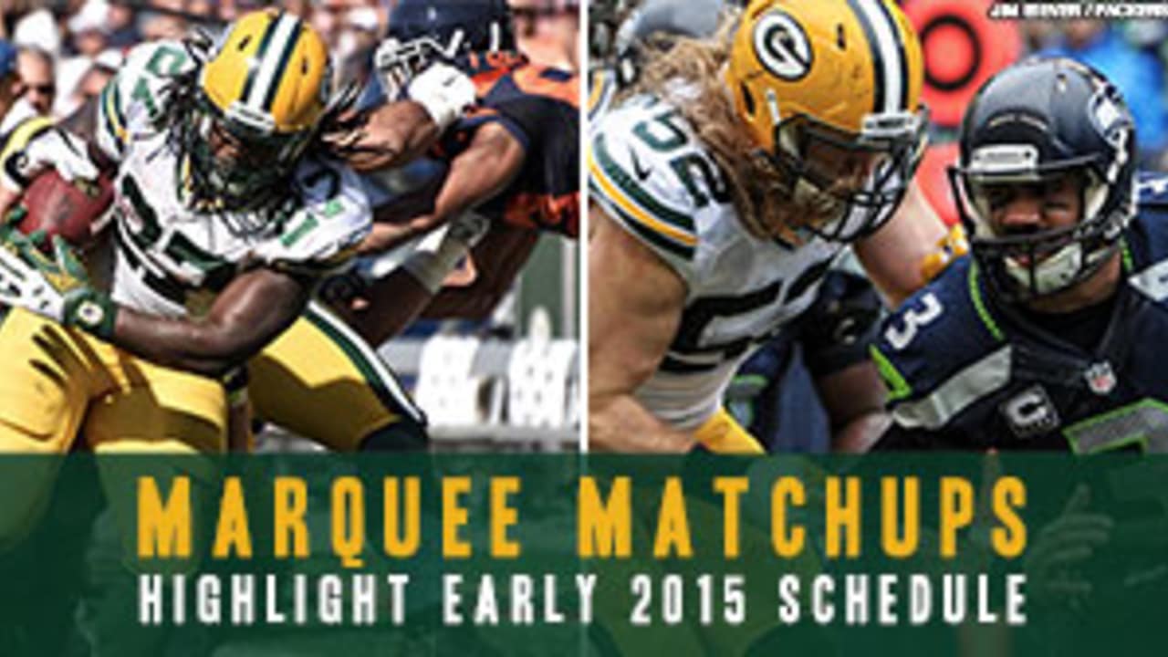 Marquee matchups highlight early 2015 schedule