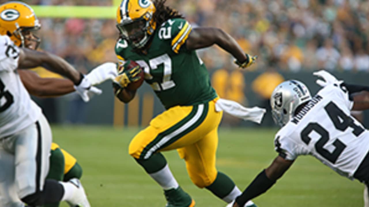 Eddie Lacy is rested and ready to roll