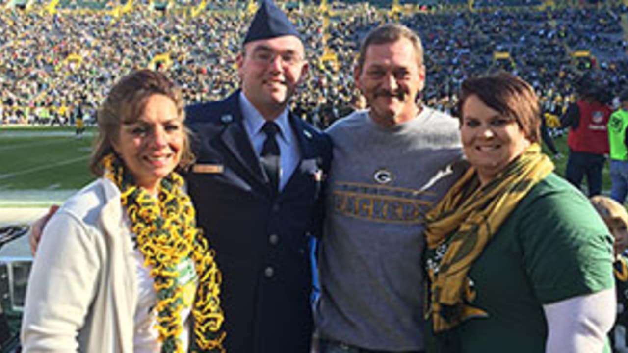 Matthew Hargis and family saluted Sunday for Operation Fan Mail