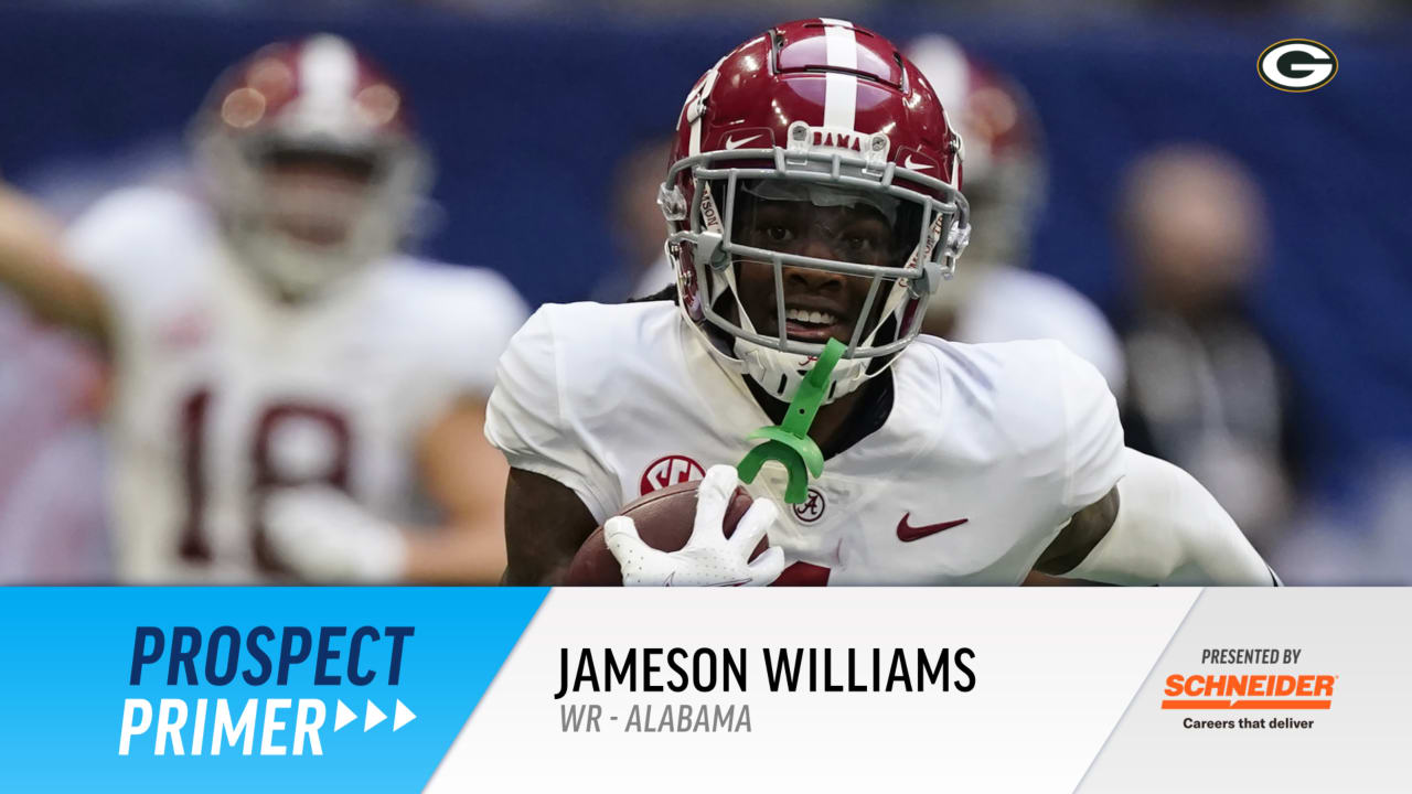 Prospect Primer: Jameson Williams, WR, Alabama