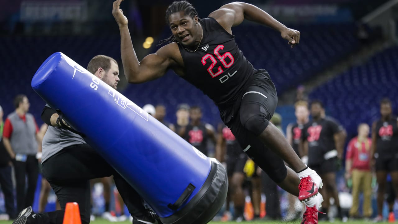 Photos: Packers DL Jonathan Garvin at the 2020 NFL Scouting Combine Photos: Packers DL Jonathan Garvin at the 2020 NFL Scouting Combine