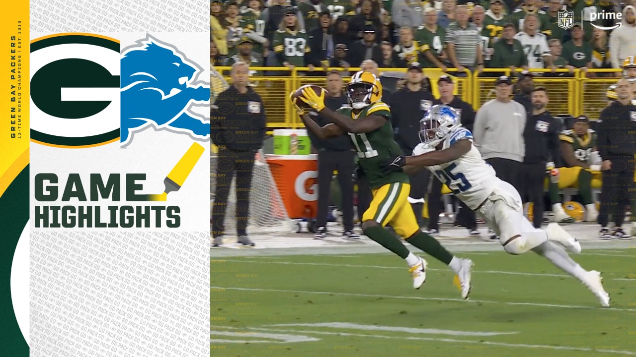 Jordan Love goes DEEP to Jayden Reed for 44 yards | Packers vs. Lions