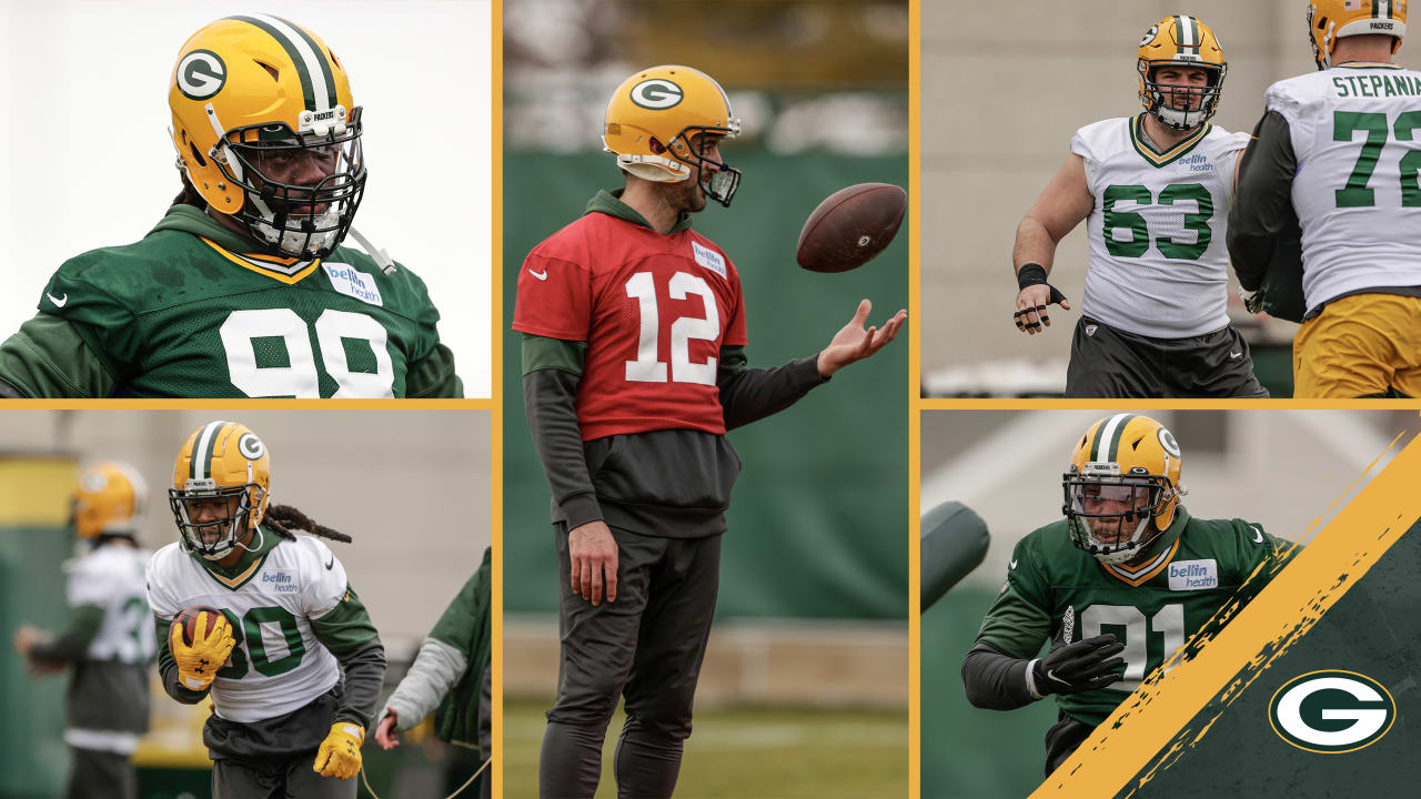 Photos: Packers hit the field during their playoff bye week