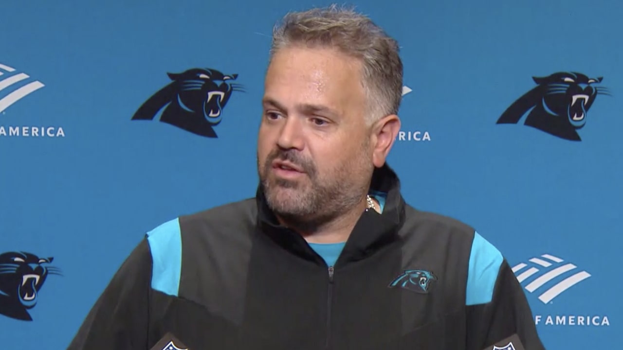 Matt Rhule speaks about game against Tampa Bay