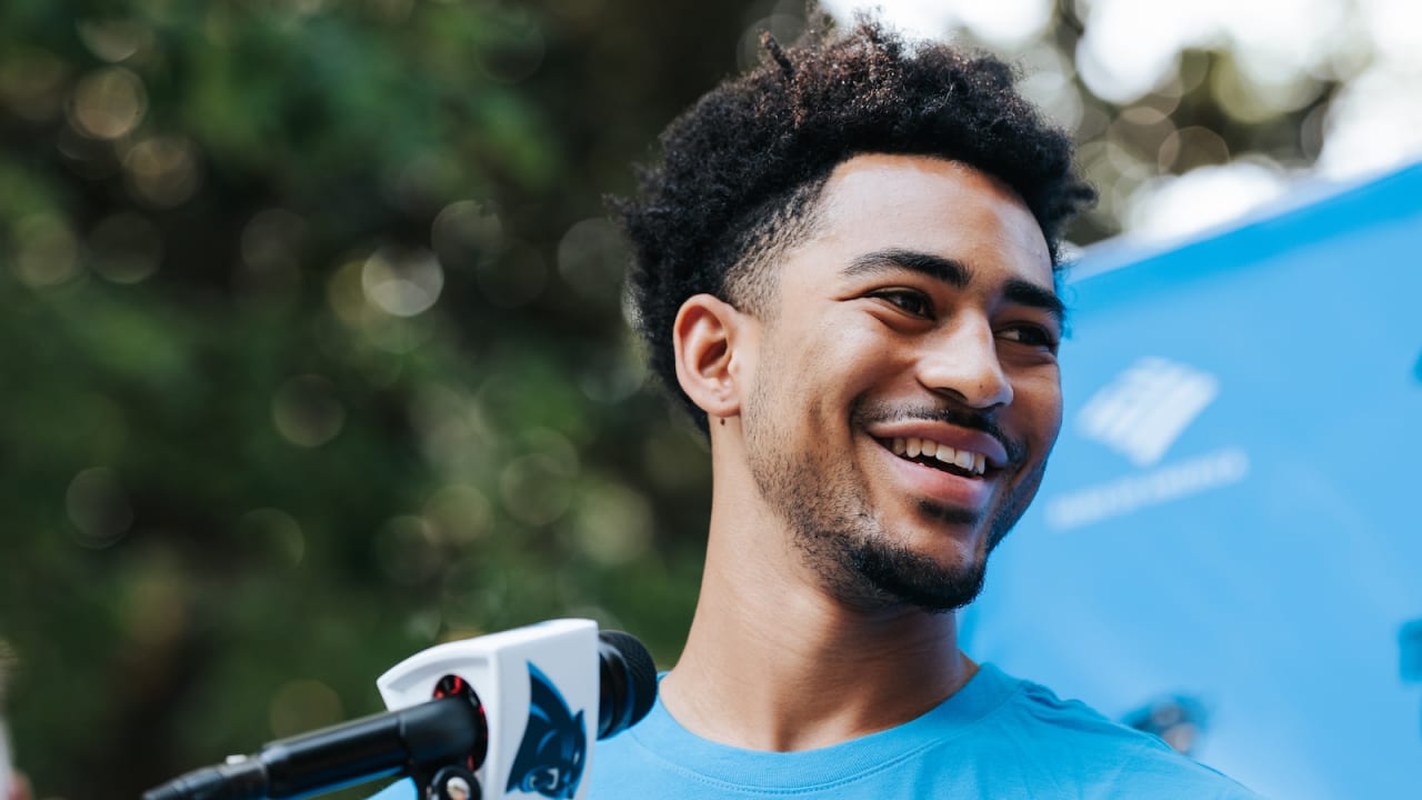 Bryce Young discusses keeping a cool head in training camp heat