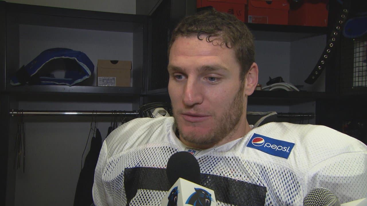 Dan Connor talks about his return to the Panthers locker room