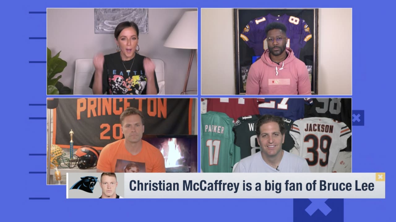 NFL Network discusses how Bruce Lee inspires Christian McCaffrey