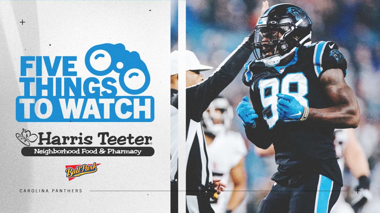 Five things to watch at Baltimore: Panthers seeking first road win