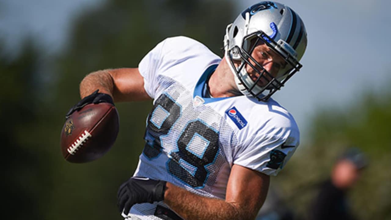 Greg Olsen returns to practice