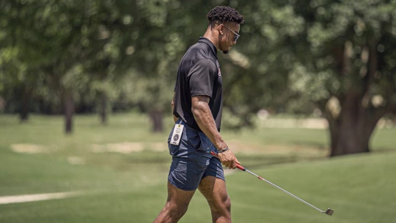 Jeremy Chinn participates in Reese's Senior Bowl Celebrity Golf Tournament