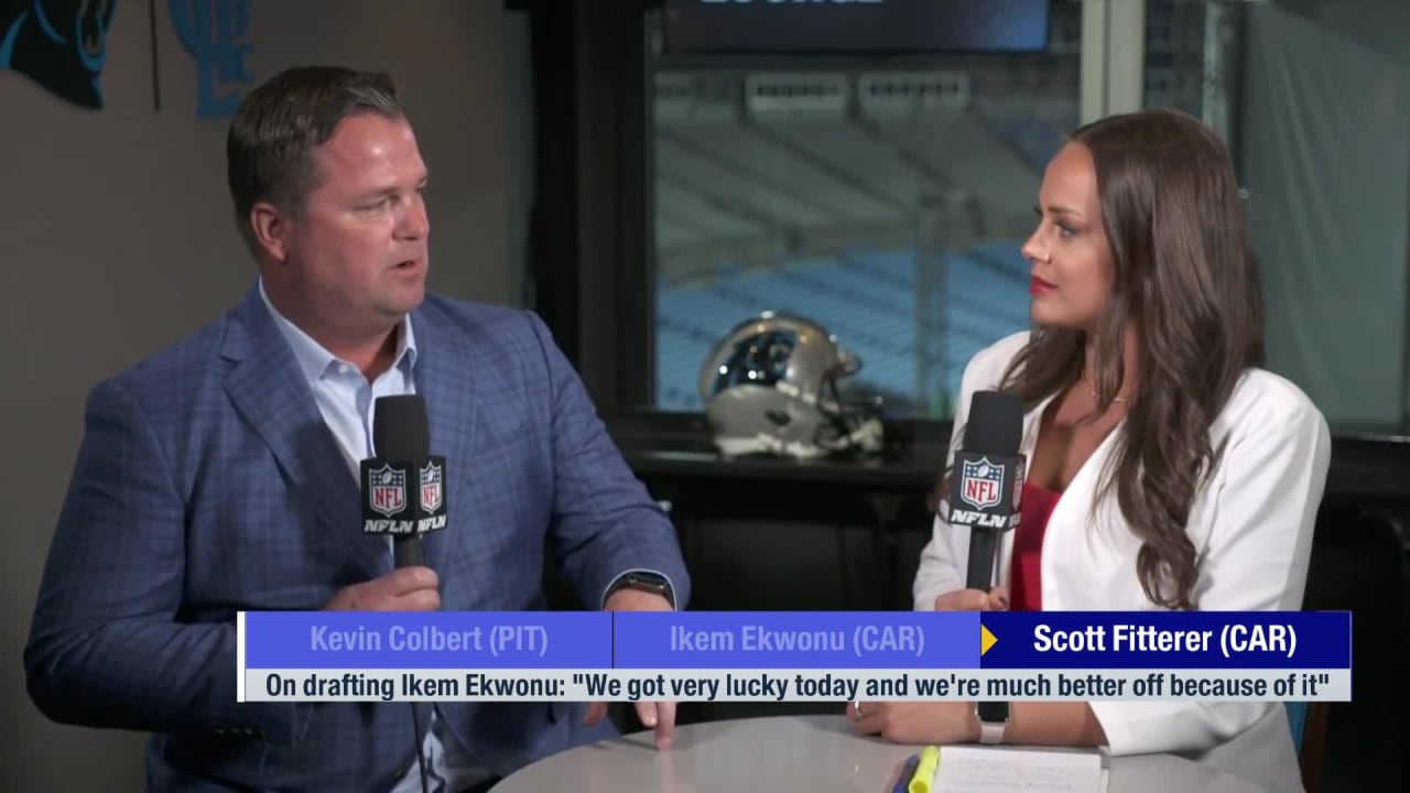 Scott Fitterer talks about drafting Ickey Ekwonu