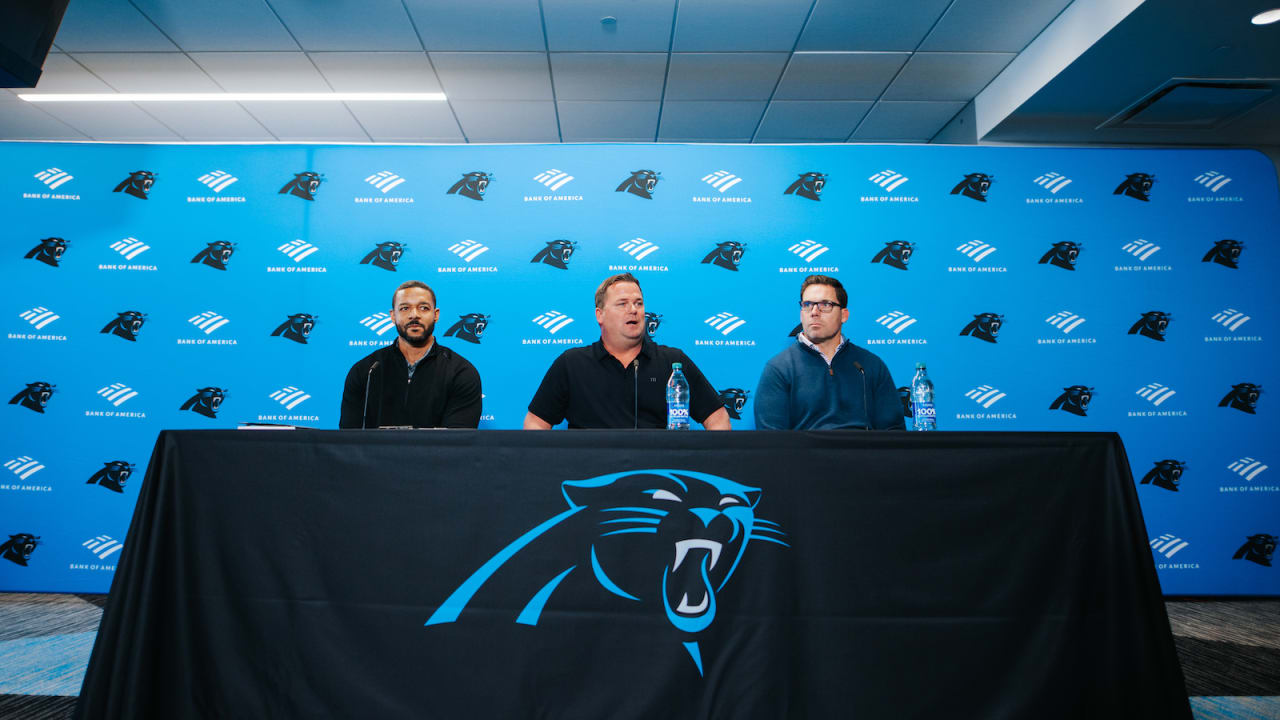 Panthers brass finding "clarity" ahead of NFL draft