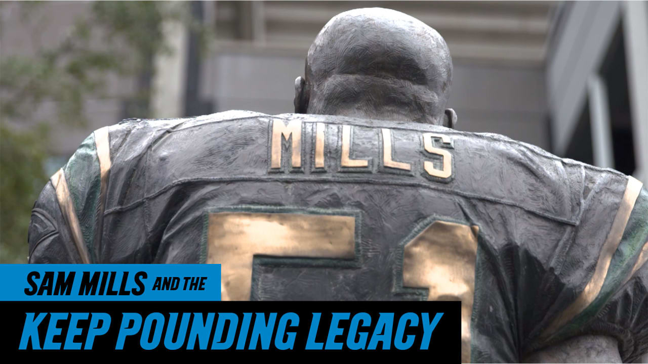 Sam Mills III reflects on the legacy of his father and the importance ...