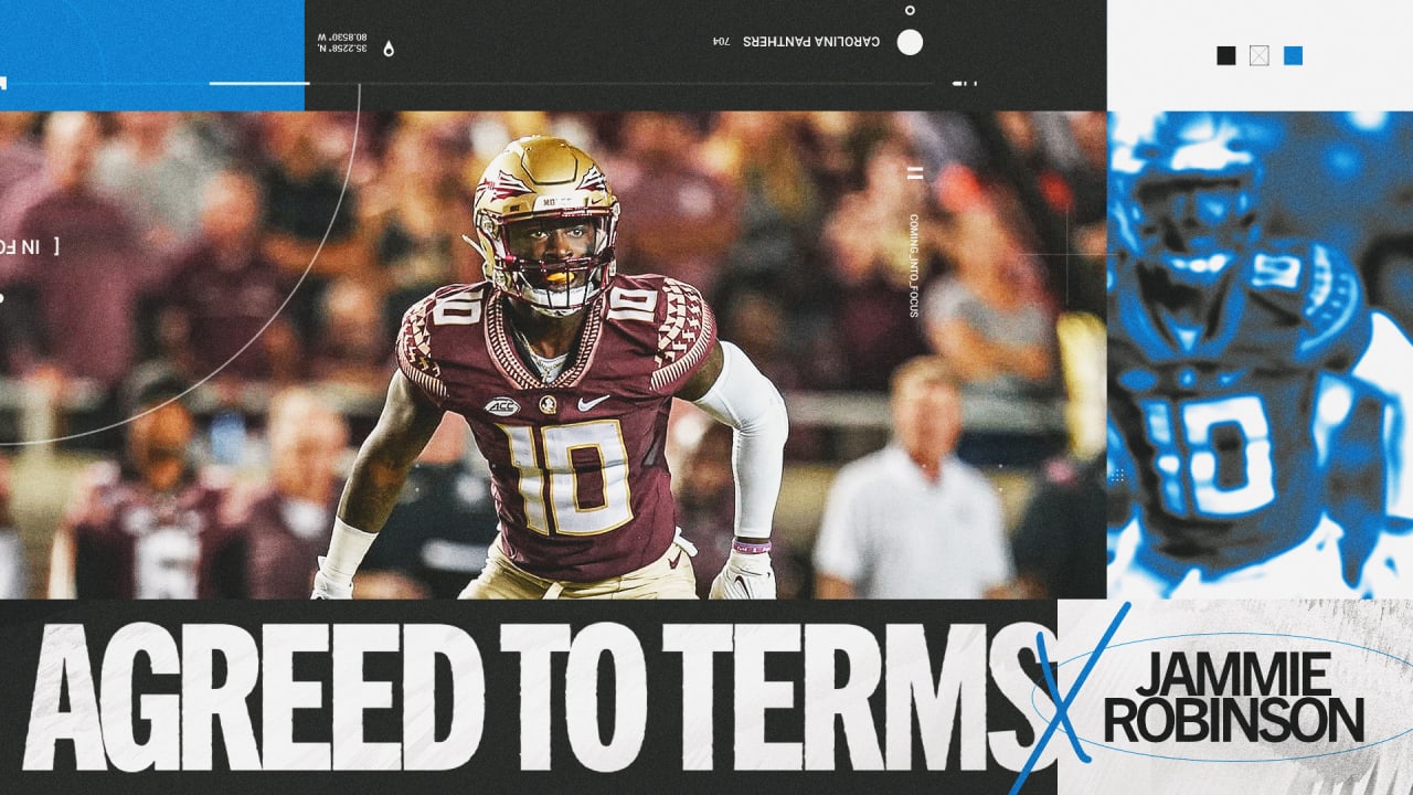 Jammie Robinson agrees to terms on rookie contract