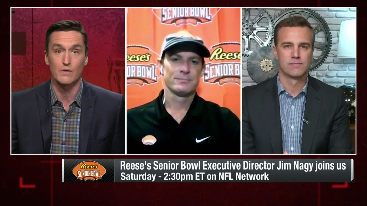 Jim Nagy talks about players to watch at the 2021 Senior Bowl