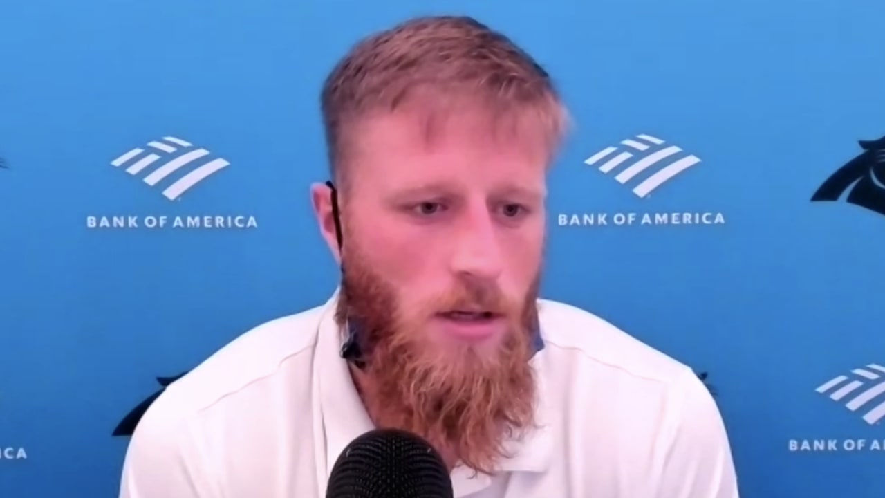 Joey Slye details his 65-yard FG attempt at the end of the game