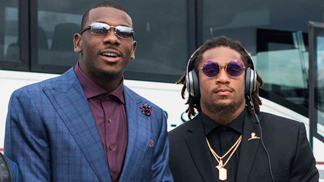 Funchess and Thompson team up for Thanksgiving feast