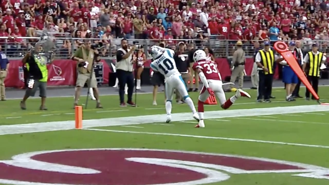 HIGHLIGHT: Curtis Samuel submits early bid for toe-drag catch of the year