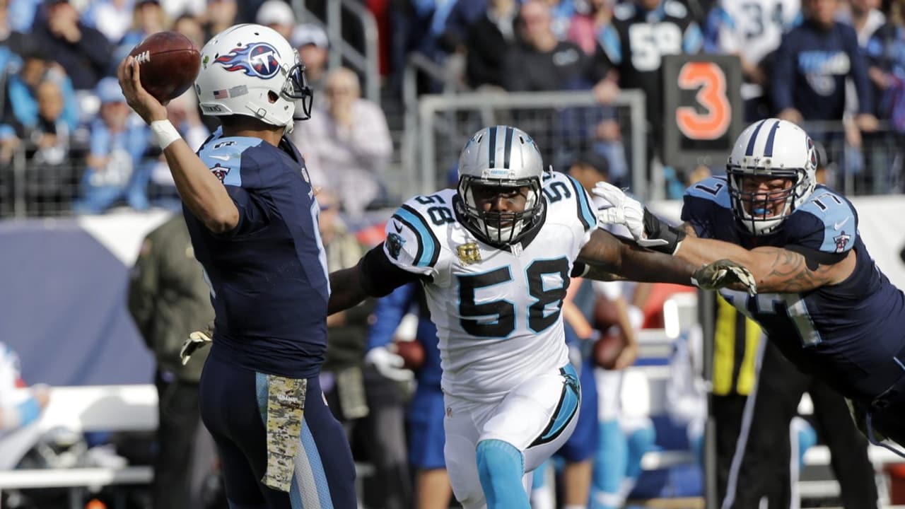 Photos: Panthers at Titans