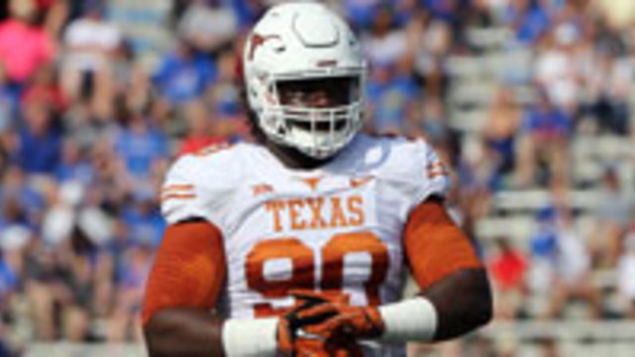 Texas DT Brown keeps battling