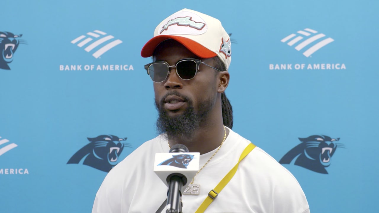 Donte Jackson talks about the second half against the Eagles