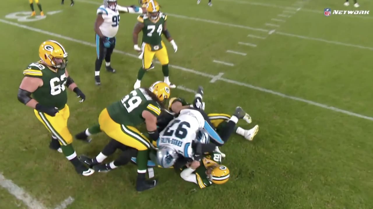 HIGHLIGHT: Efe Obada sacks Aaron Rodgers on third down