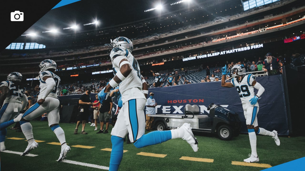 Panthers warming up for Thursday Night Football