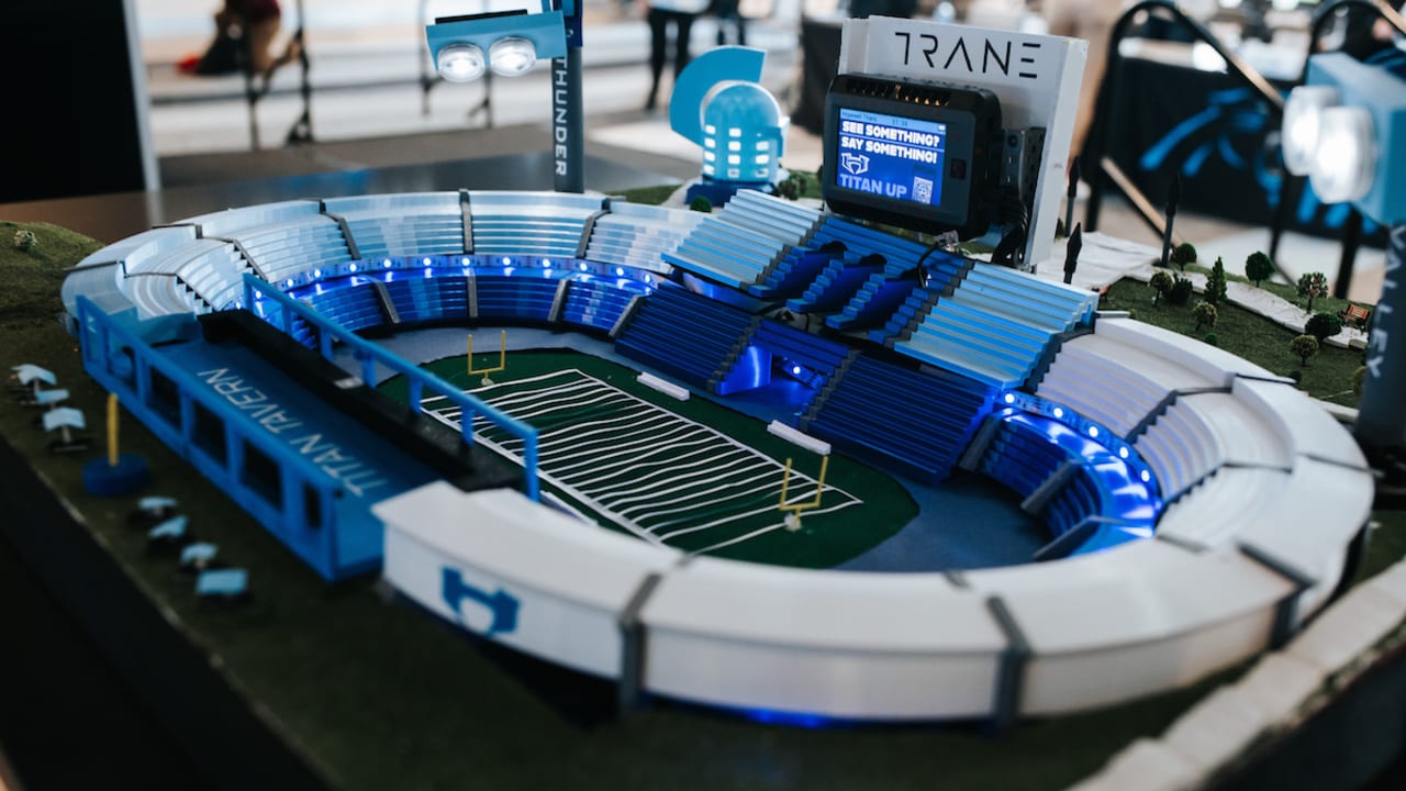 Trane Technologies, Panthers host Stadium of the Future STEM Challenge