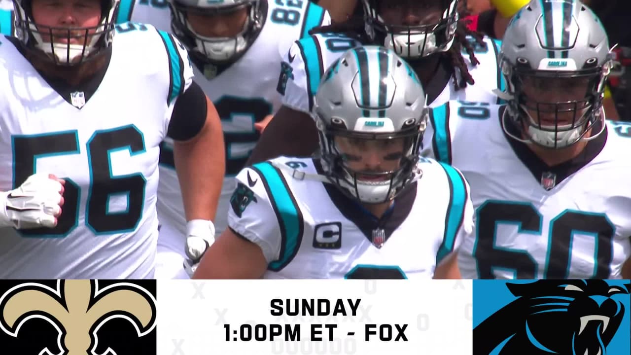 Week 3 Video Preview: Panthers vs. Saints