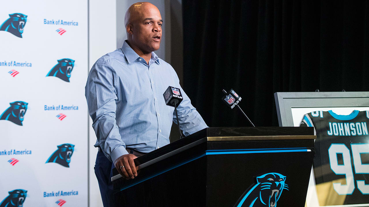 Eric Washington, Sam Mills III introduce Charles Johnson