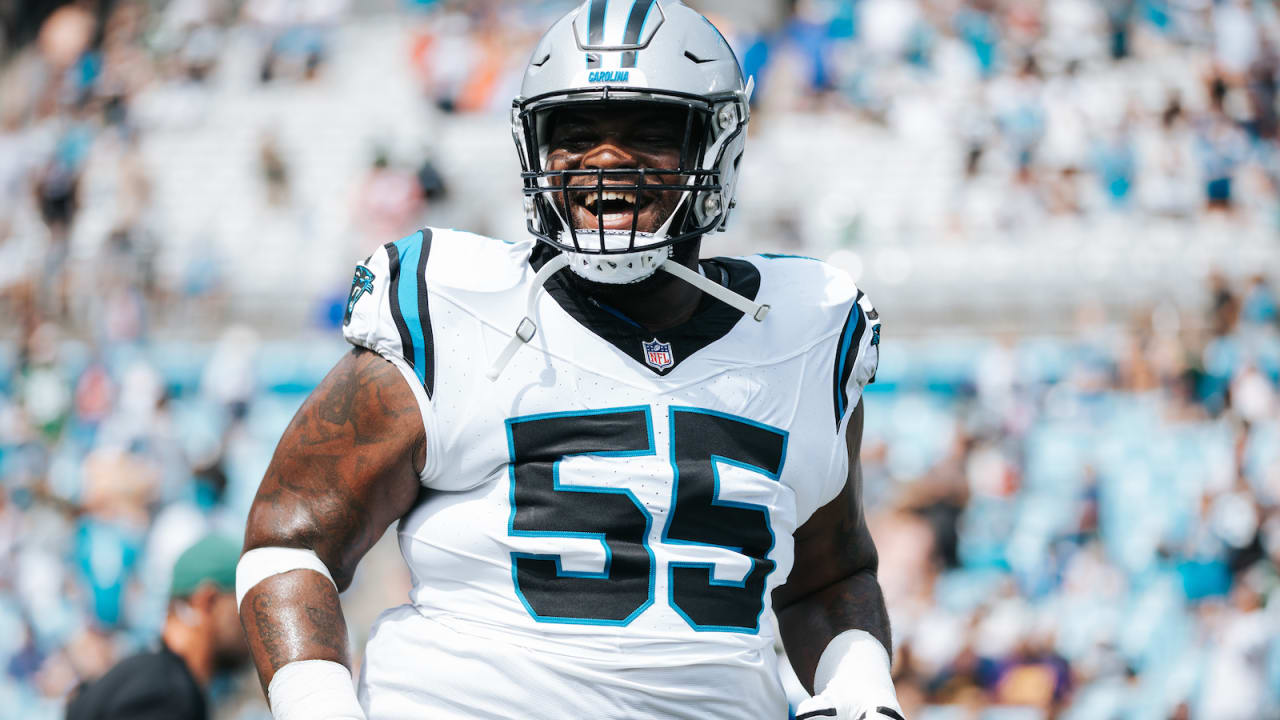 Marquan McCall fits right in along this defensive line