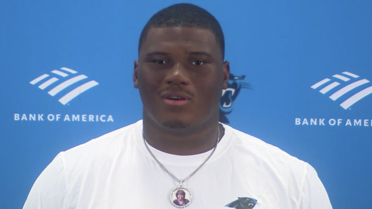 Derrick Brown talks about how offenses have adjusted to Panthers pass rush