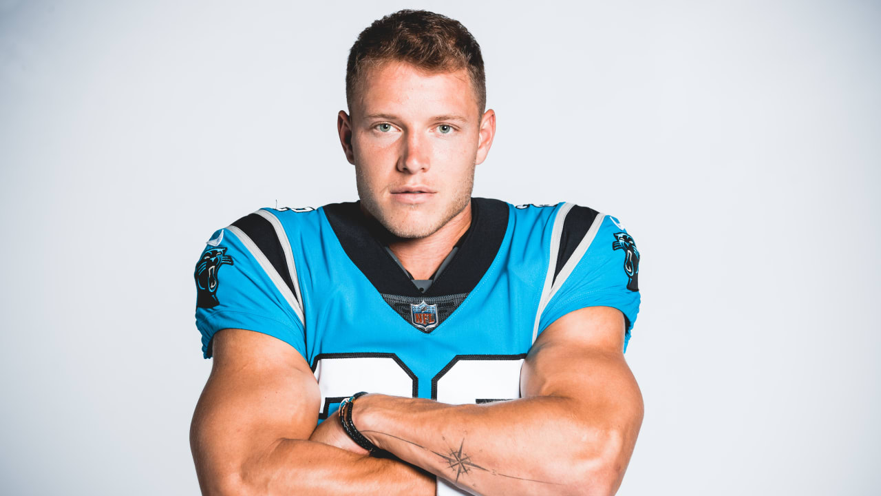 Christian McCaffrey production day photos
